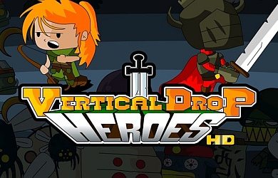 Free Steam Key: Vertical Drop Heroes HD - Indie Game Bundles