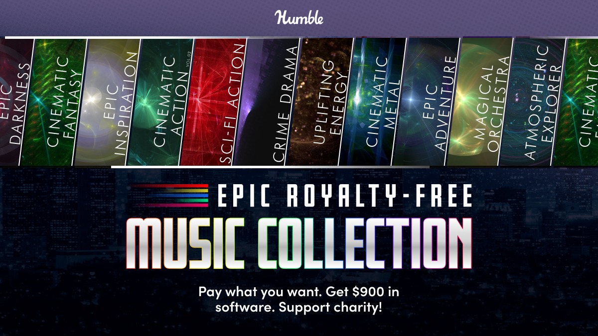 Humble Bundle: Epic Royalty-Free Music Collection