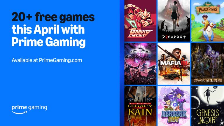 Get 20+ Free Games with Amazon Prime Gaming April 2025
