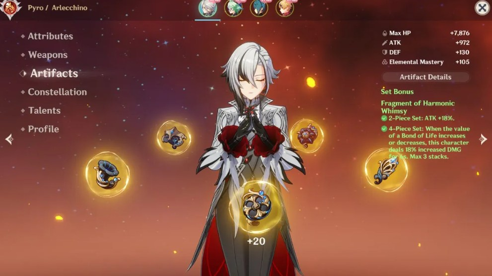 Genshin Arlecchino Build: Best Weapons, Artifacts & Teams - Indie Game Bundles